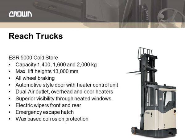 Reach Truck (Cold Storage) – fgi